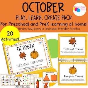 Preschool Learning Binder, Homeschool Learning Binder, Homeschool ...