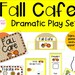 Fall Cafe Dramatic Play, Coffee Shop Dramatic Play, Fall Pretend Play ...