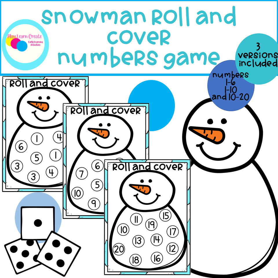 Winter Printables, Snowman Theme Preschool Bundle, Letter and Alphabet ...