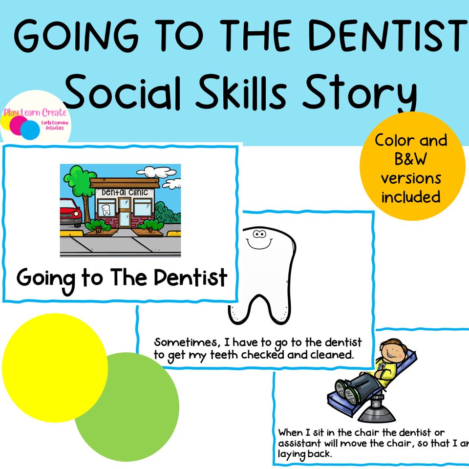 Medical Social Skills Stories, Doctor Social Skills Story, Dentist ...