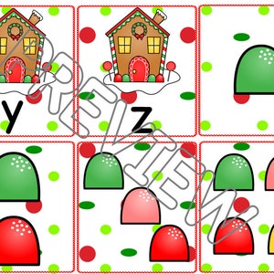 Gingerbread Letter and Number Games, Gingerbread Preschool Math ...