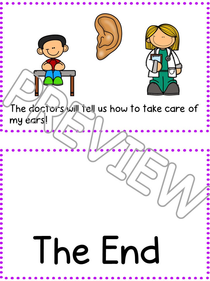 Getting Ear Tubes Social Skills Story, Printable Social Skills Story ...