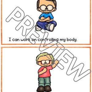 Body Awareness Social Skills Story, Body Safety Story, Body Safety ...