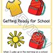 Getting Ready for School Social Skills Story, Morning Routine Visuals ...