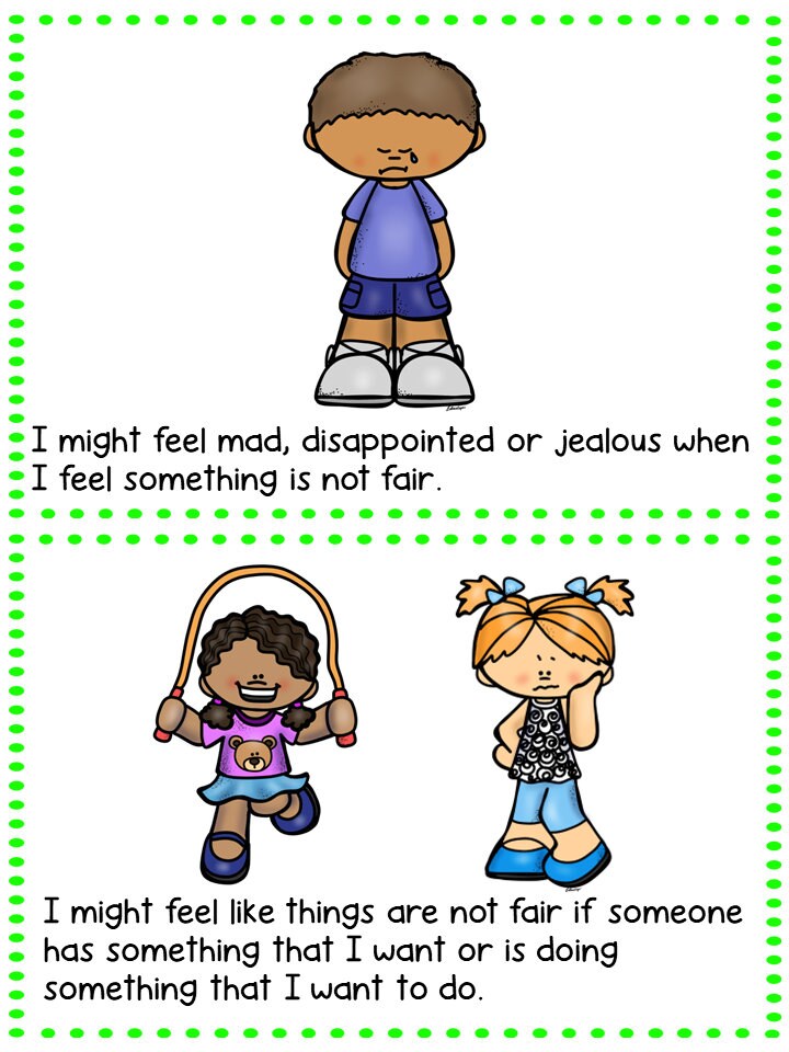 Fairness Social Skills Story Fairness Lesson It's Not - Etsy