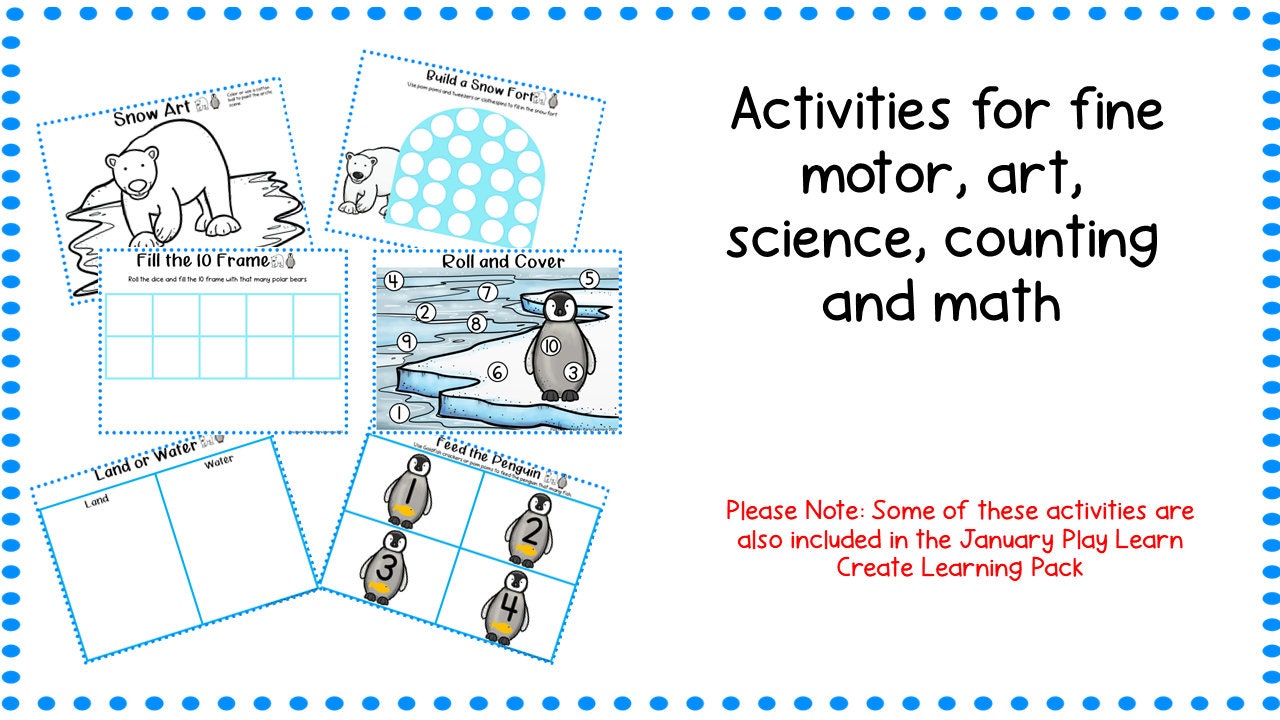 Arctic Preschool Lesson, Polar Animal Preschool Lesson, Preschool ...