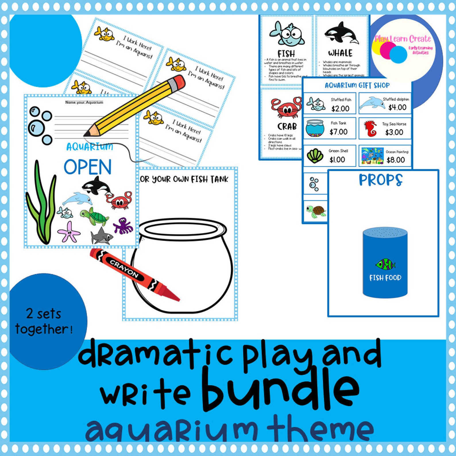 Ocean Theme Learning, Ocean Preschool Theme, Ocean Math Lesson, Ocean ...