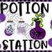 Halloween Potion Station Dramatic Play, Witch Dramatic Play, Halloween ...