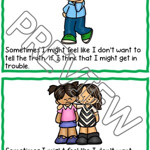 Telling the Truth Social Skills Story, Honesty Social Skills Story ...
