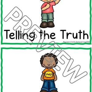 Telling the Truth Social Skills Story, Honesty Social Skills Story ...