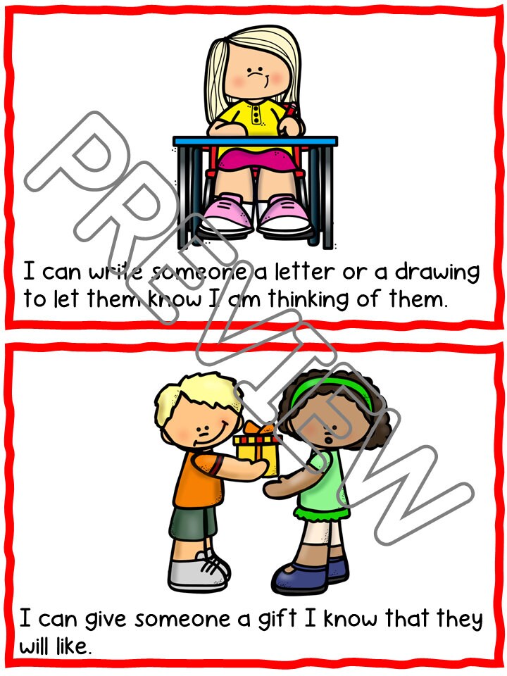 Kindness Social Skills Story, Social Skills for Preschool, Friendship ...