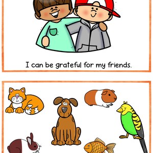 Grateful Social Skills Story, Thankful Social Skills Story, I Am ...