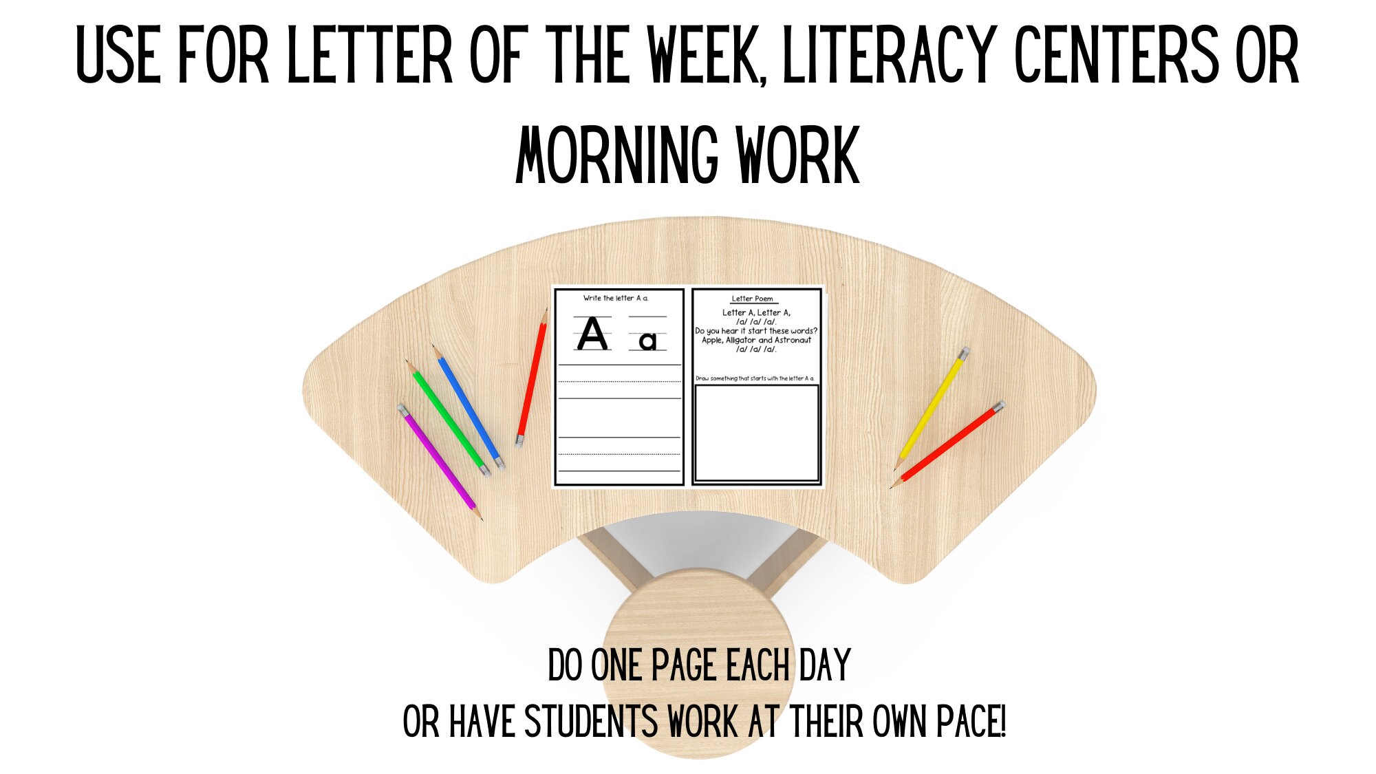 Printable Alphabet Books, Letter Books for Preschool, Letter Workbook ...