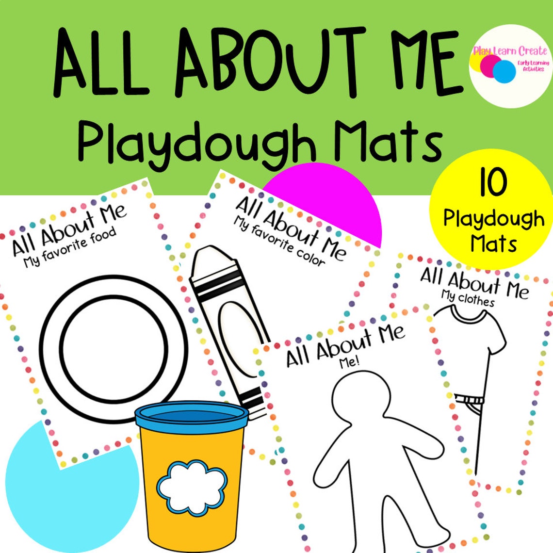 All About Me Theme Bundle, All About Me Preschool Activities, All About ...
