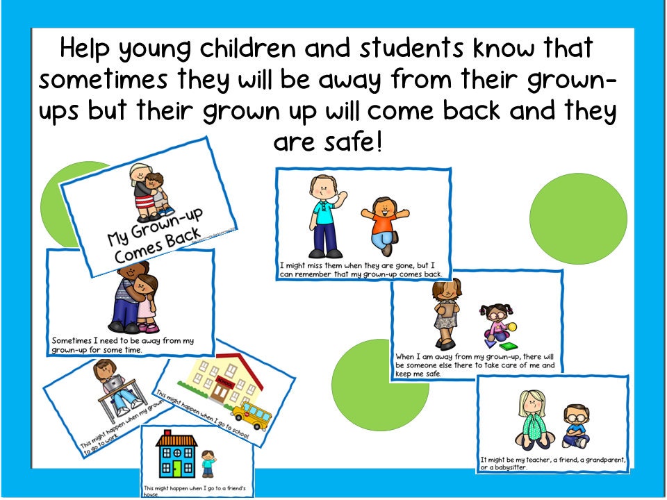 My Grown up Comes Back Social Skills Story, Social Skills Story About ...