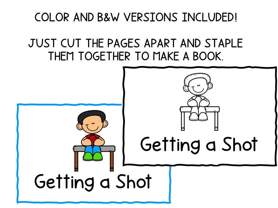 Printable Social Skills Story for Children, Printable Book, Getting a ...