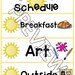 Printable Summer Picture Schedule Cards, Visual Schedule for Summer ...