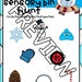 Winter Theme Sensory Bin Hunt, Checklist for Toddler, Preschool and ...