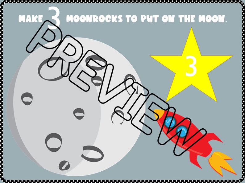 Space Theme Playdough, Playdough Mats, Playdough Mat Number Printables ...