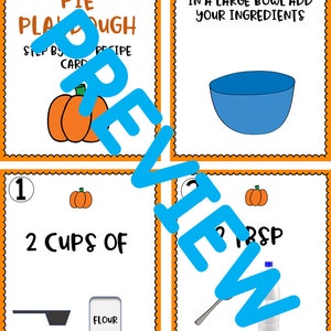 Playdough Recipe, Printable Cards, Gingerbread Playdough, Pumpkin ...
