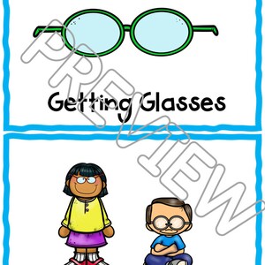 Getting Glasses Social Skills Story, Printable Social Skills Story ...