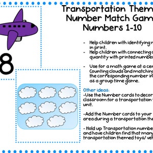 Tranportation Theme Letter Games, Transportation Theme Math Games ...
