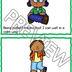 Waiting Social Skills Story, Patience Social Skills Story, Patience ...