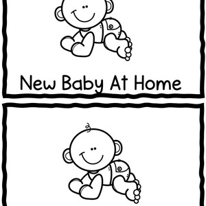 New Baby at Home Social Skills Story Printable Social Skills - Etsy