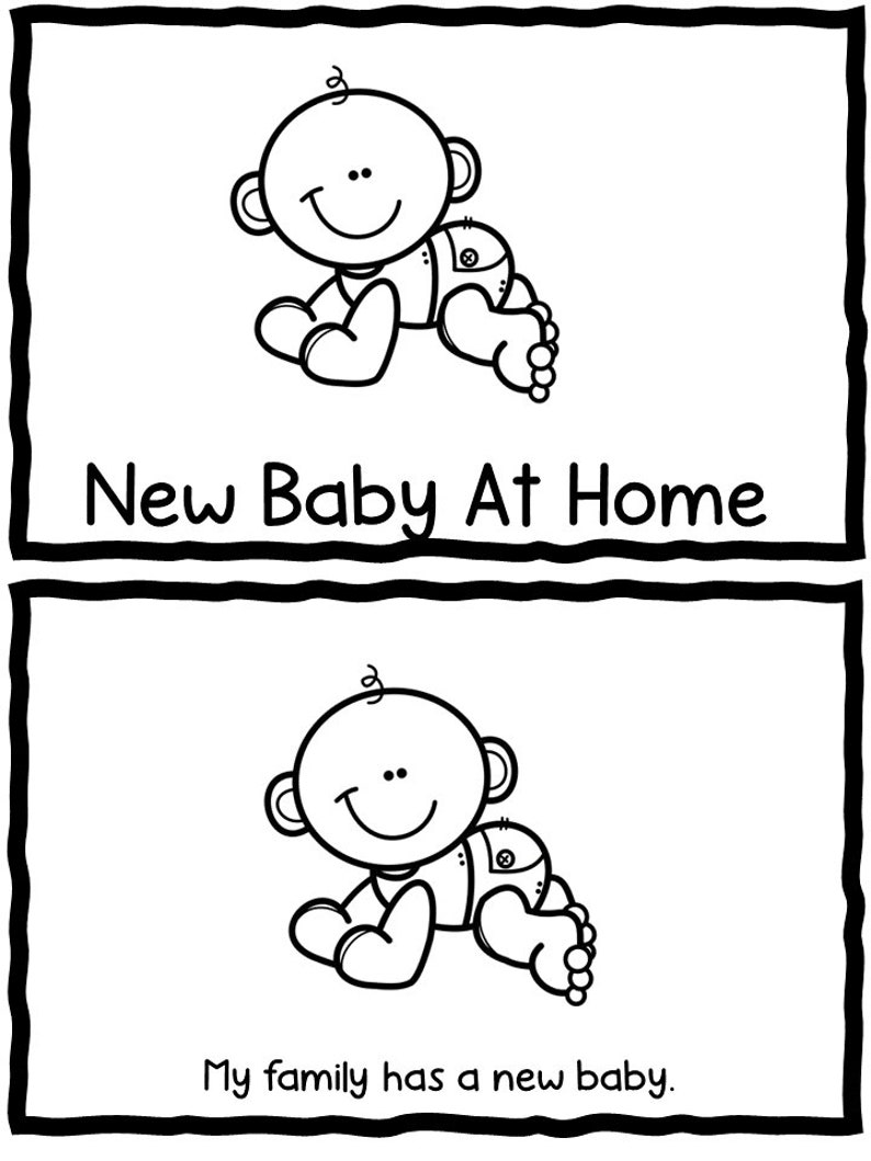 New Baby at Home Social Skills Story Printable Social Skills - Etsy