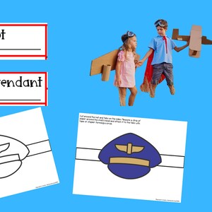 Airport Dramatic Play Set, Airport Pretend Play, Printable Dramatic ...