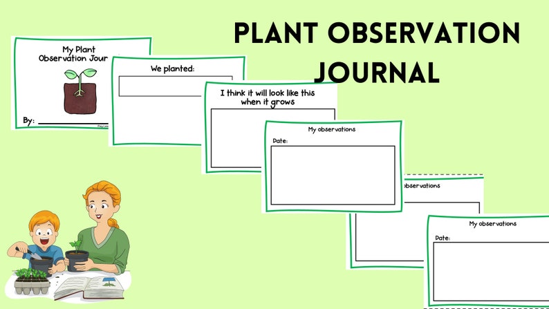 Plant Cycle Lesson, Printable Plant Cycle Lessons, Spring Lessons for ...