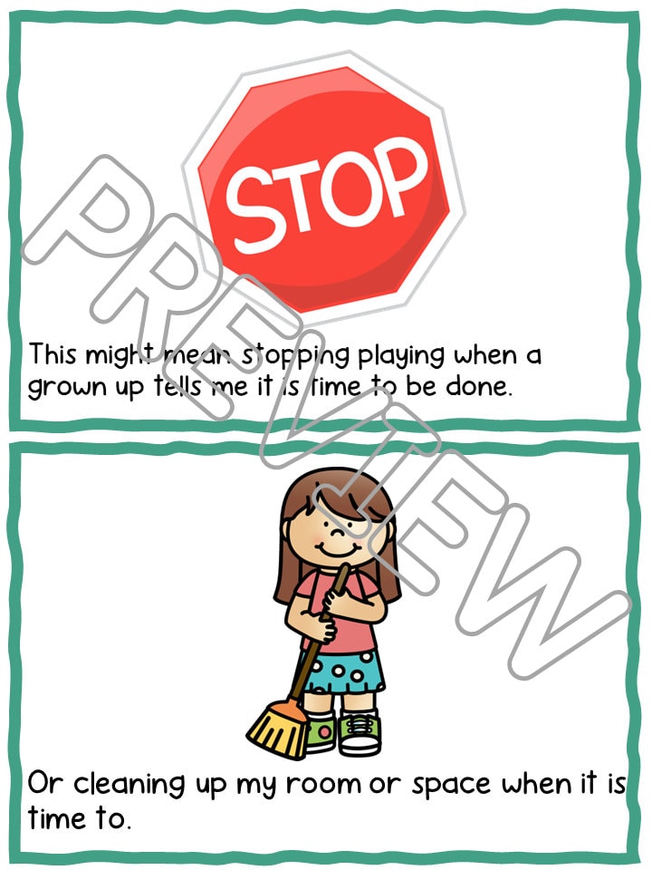 Responsibility Social Skills Story, Being Responsible Lesson ...