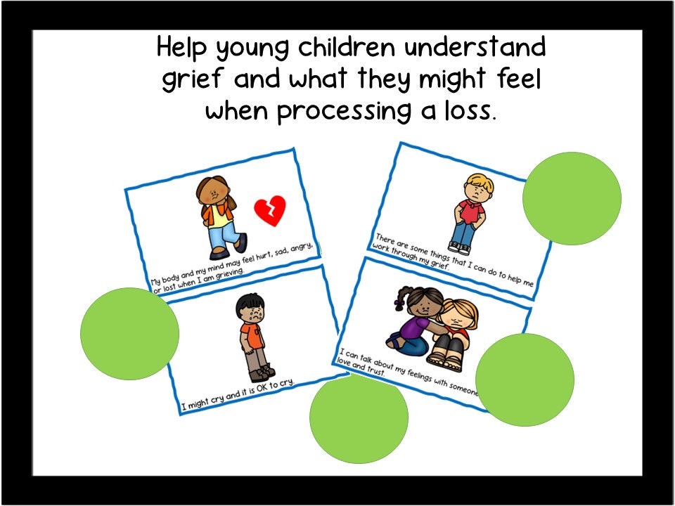 Loss and Grief Social Skills Story for Young Children, Non-religious ...