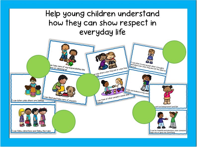 Respect Social Skills Story for Social Emotional Learning in Preschool ...