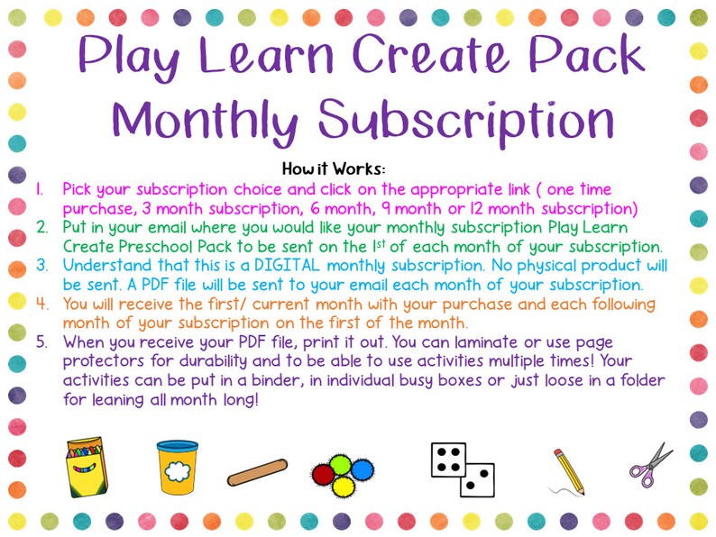 Preschool Monthly Subscription Binder, Preschool Themed Workbook, March ...