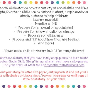 Summer Break Social Skills Story, Summer Visuals - Etsy