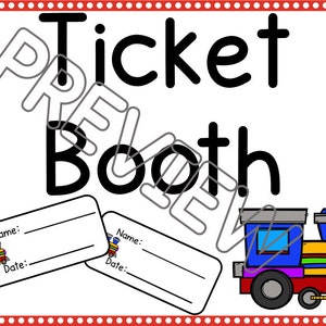 Train Station Dramatic Play Pretend Play Printable Play Kit | Etsy