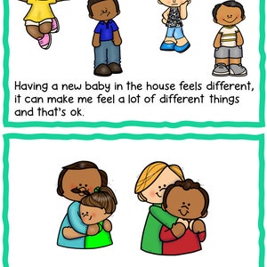New Baby at Home Social Skills Story, Printable Social Skills Story ...