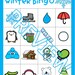 Winter Theme Bingo Game, Toddler Games, Preschool Games, Christmas ...