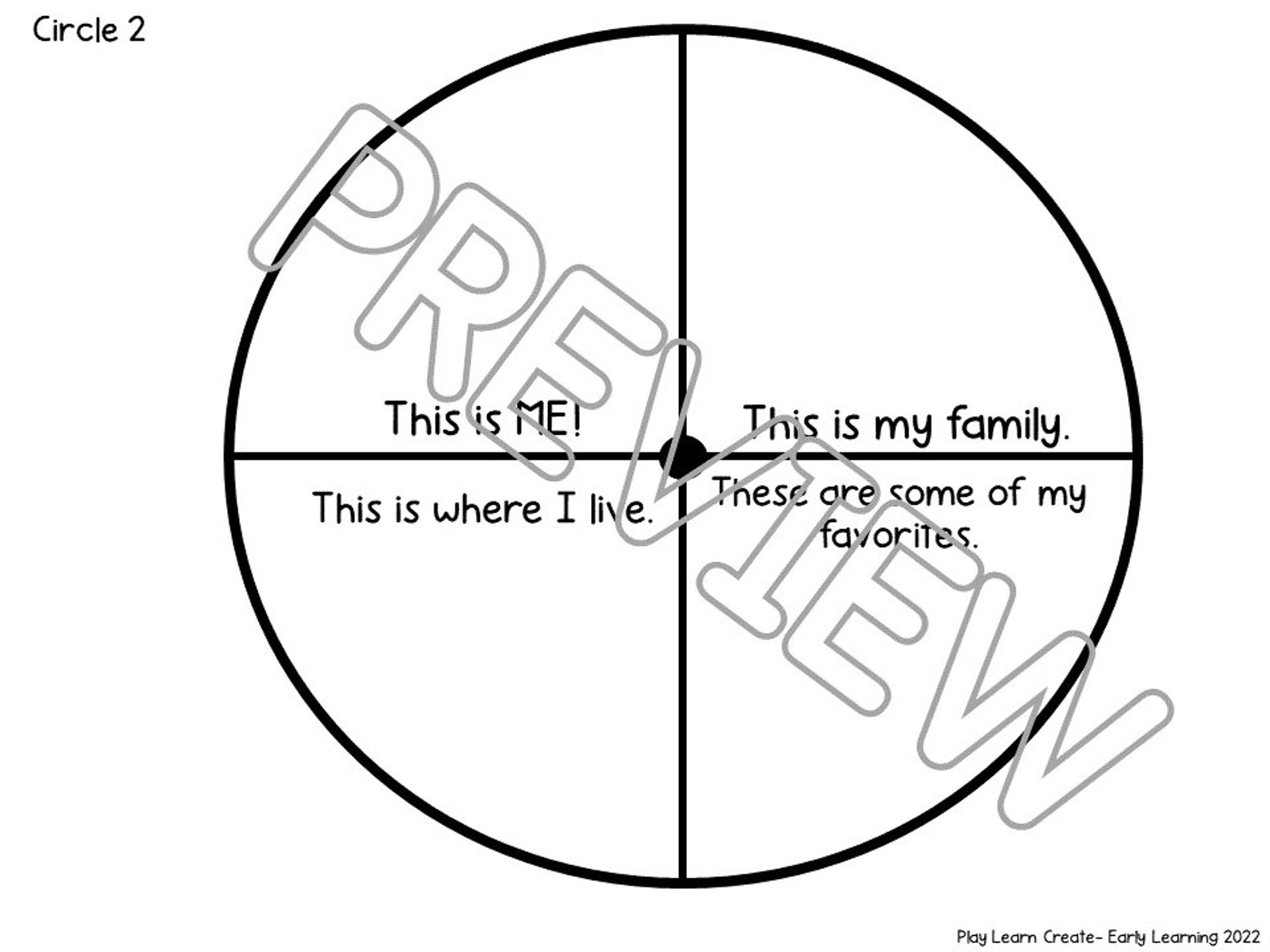 All About Me Craft, All About Me Theme, Preschool Craft, Printable All ...