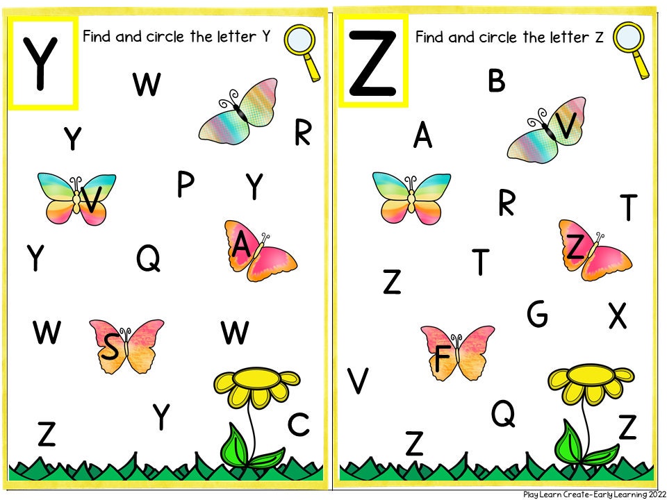 Butterfly Themed Lesson, Preschool Literacy, Preschool Letters ...