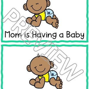 New Baby Social Skills Story, Printable Social Skills Story, Big ...