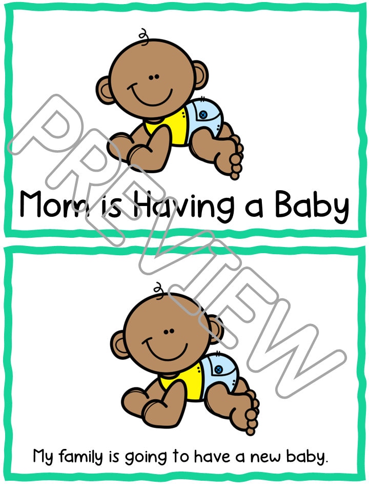 New Baby Social Skills Story, Printable Social Skills Story, Big ...
