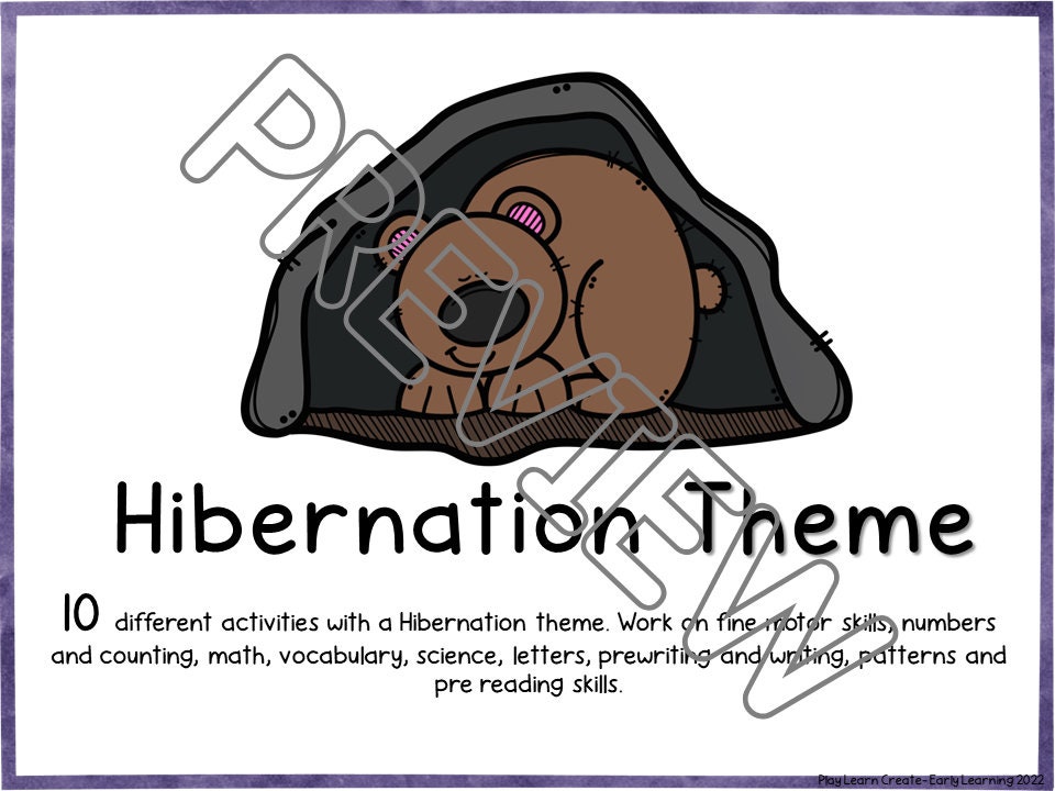 January Preschool Workbook, Polar Theme Preschool, Arctic Theme ...