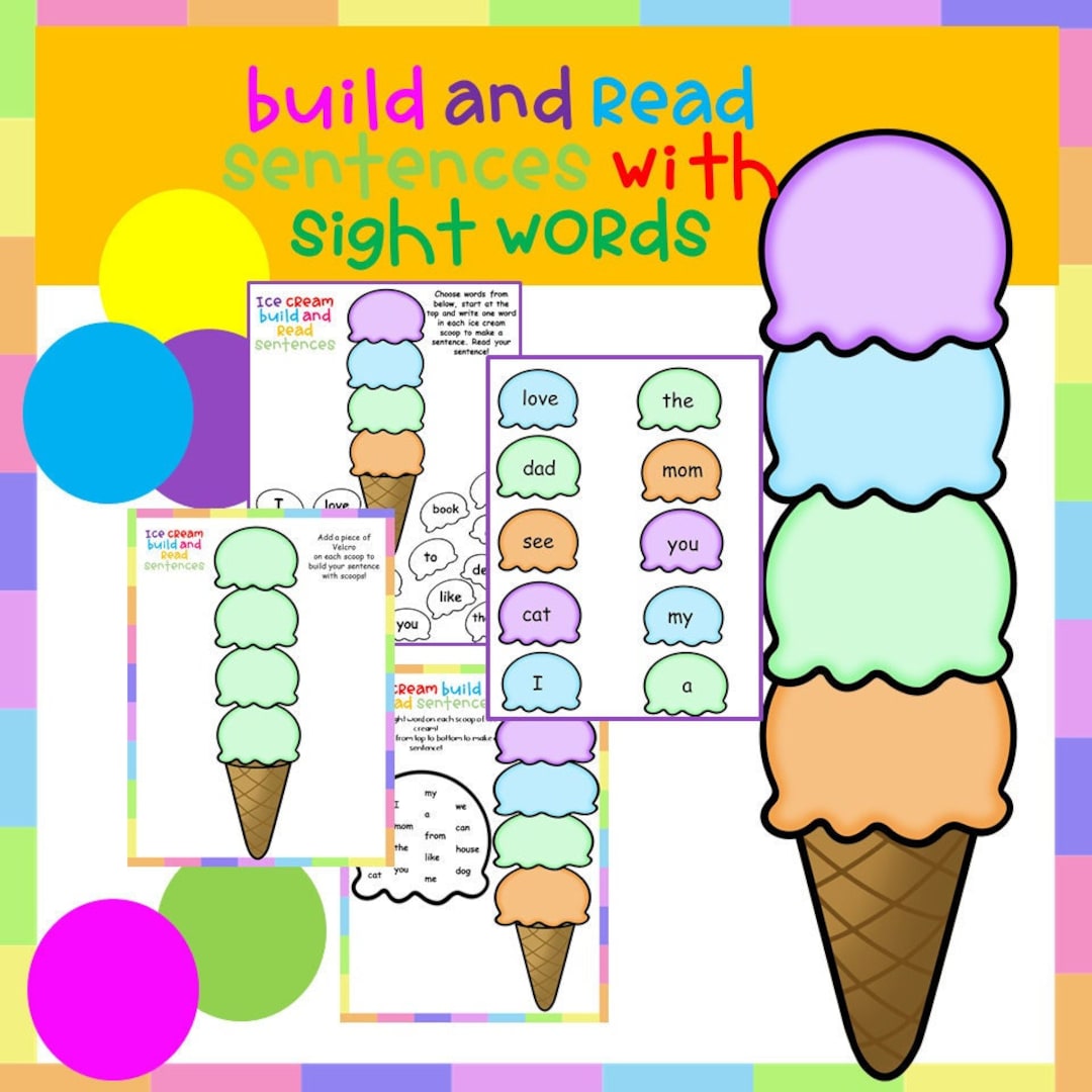 Sight Word Activity for Prek, Kindergarten and 1st Grade. Read and ...