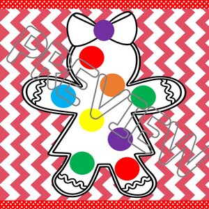Gingerbread Theme Color Activities, Toddler Color Activities, Toddler ...