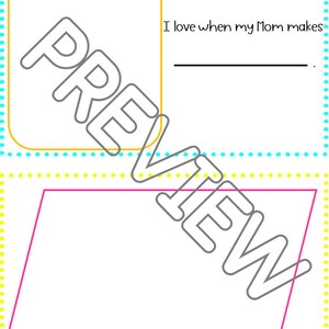 Printable Mother's Day Book, Preschool Mother's Day Project, Mother's ...