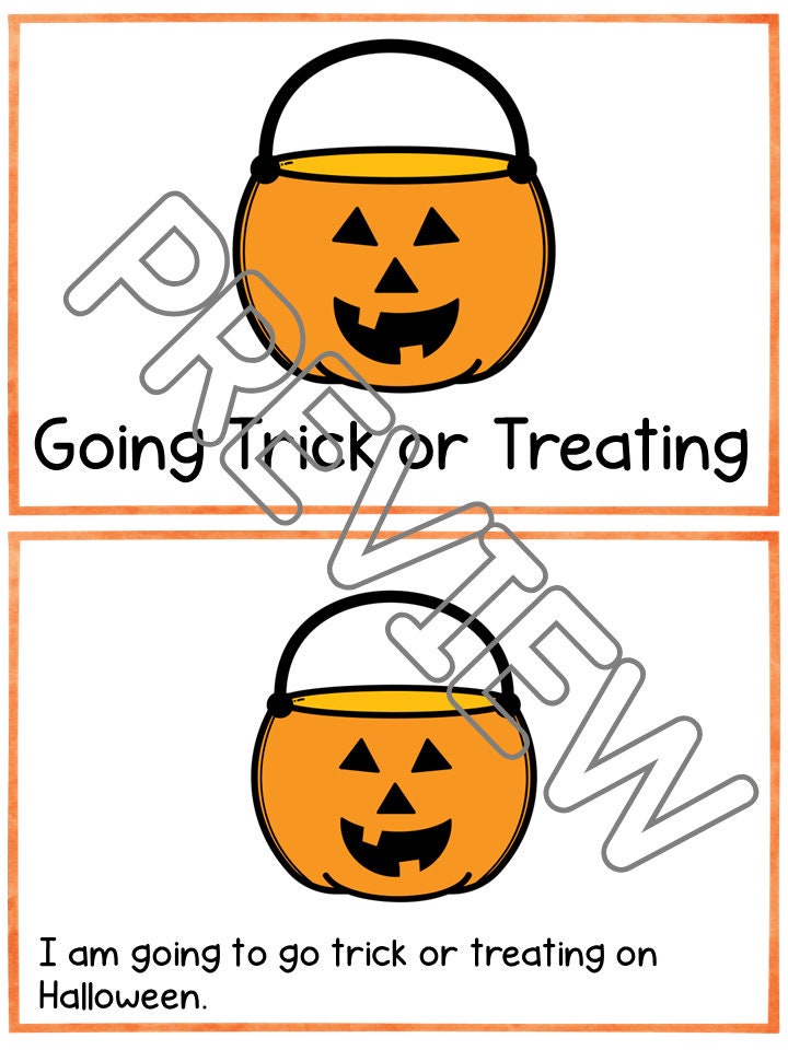 Trick or Treating Social Skills Story, Halloween Social Skills Story ...