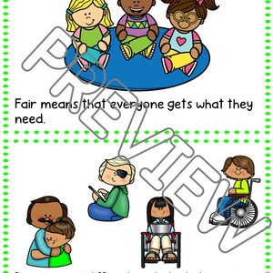 Fairness Social Skills Story, Fairness Lesson, It's Not Fair Story ...
