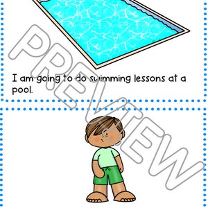 Swimming Lesson Social Skills Story, Printable Social Skills Story ...